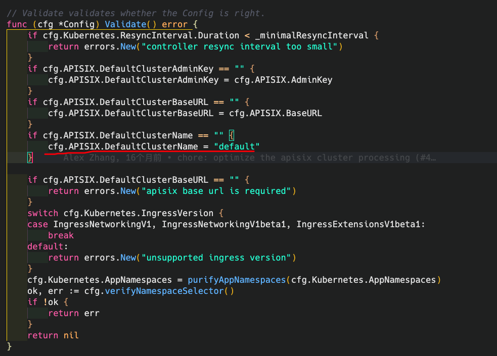 Request Help 默认集群名称始终为default · Issue 1264 · Apacheapisix Ingress Controller · Github