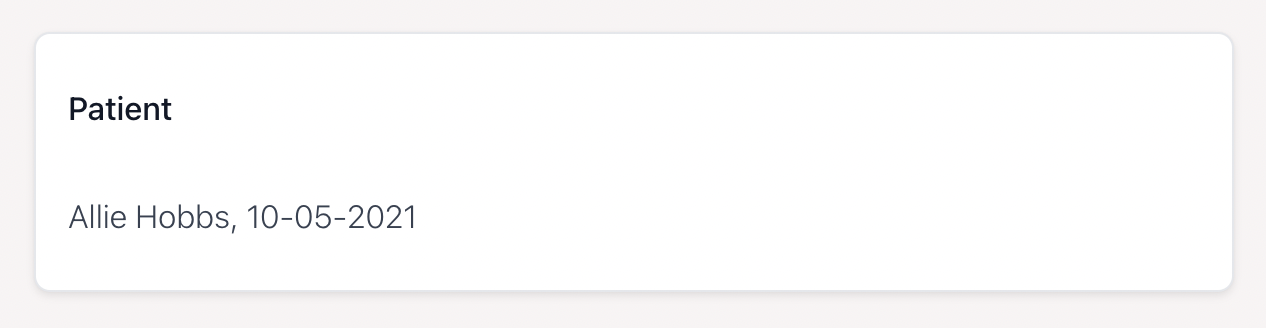 Make Patient Editable · Issue #349 · Photon-Health/client · GitHub