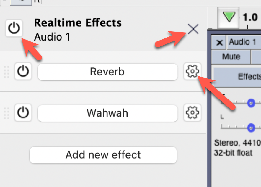 Add&Remove effects from the sidebar · Issue #2845 · audacity/audacity · GitHub