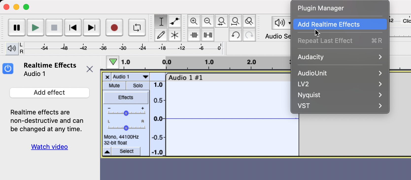 Effects menu entries · Issue #3076 · audacity/audacity · GitHub
