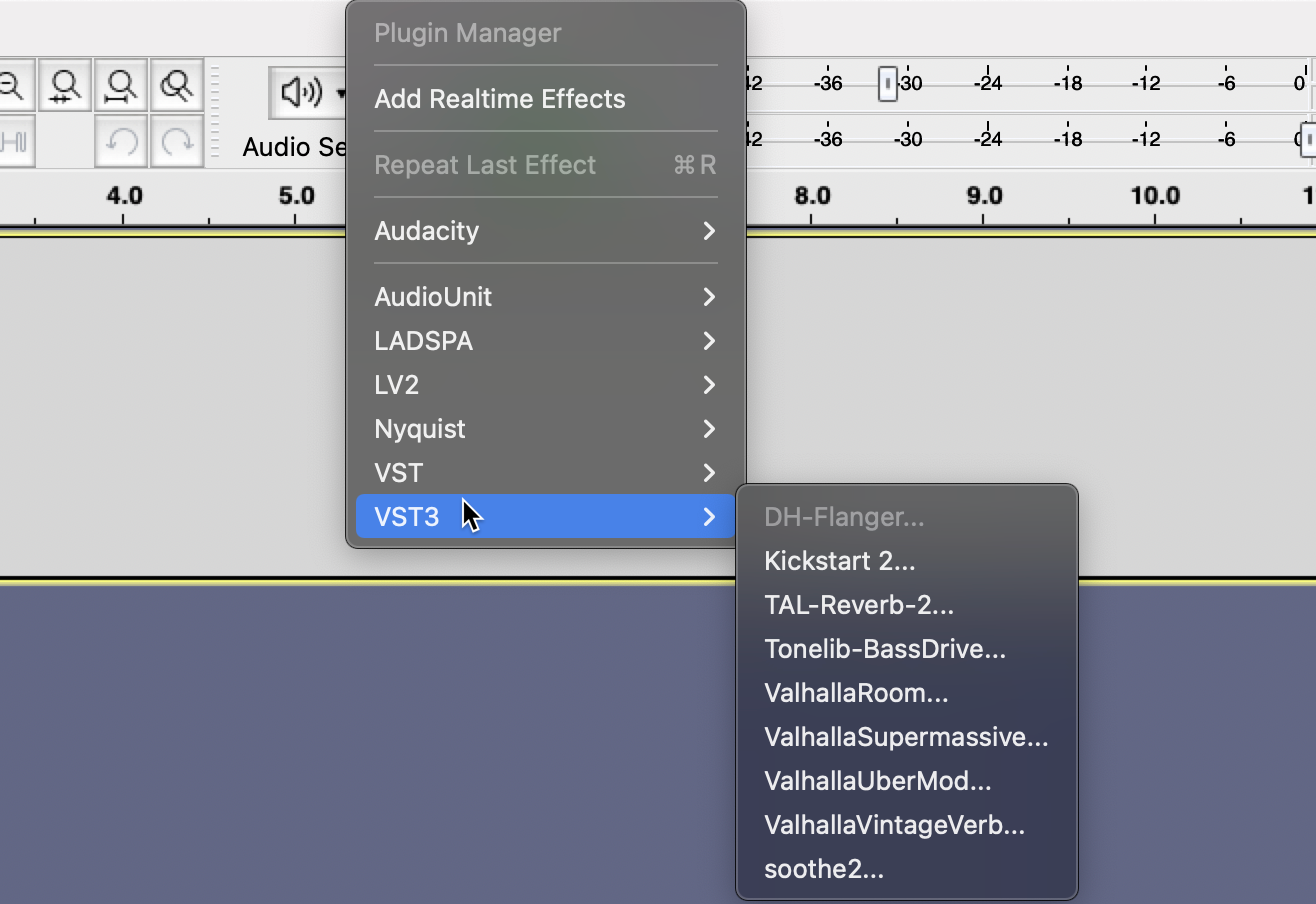 Effect dialog accessed from main Effects menu always modal and destructive only · Issue #2987 ...