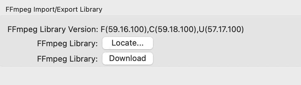 [Plugin issue] FFMPEG support is broken · Issue #4796 · audacity/audacity · GitHub