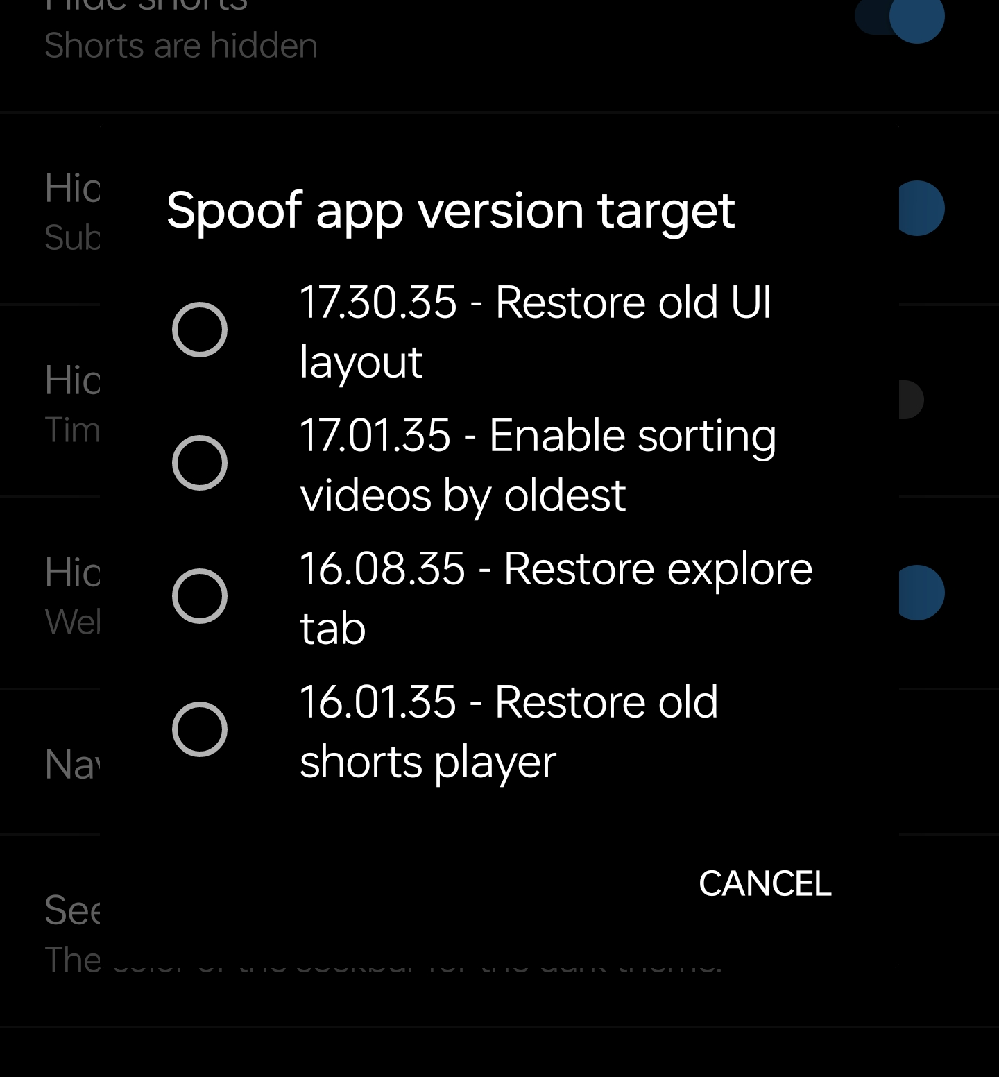 feat(patch): Allow custom spoof app version · Issue #932 · inotia00/ReVanced_Extended · GitHub
