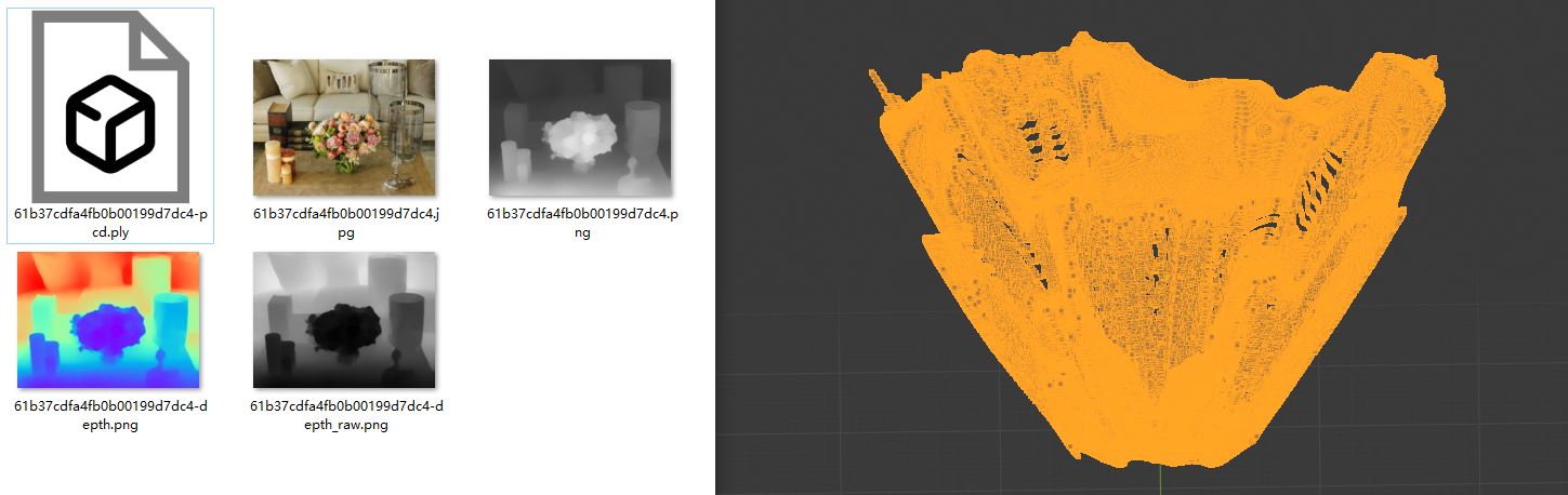 Visualize with texture. · Issue #74 · aim-uofa/AdelaiDepth · GitHub