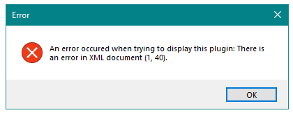 An error *occured* when trying to display this plugin · Issue #52 · MscrmTools/MsCrmTools ...