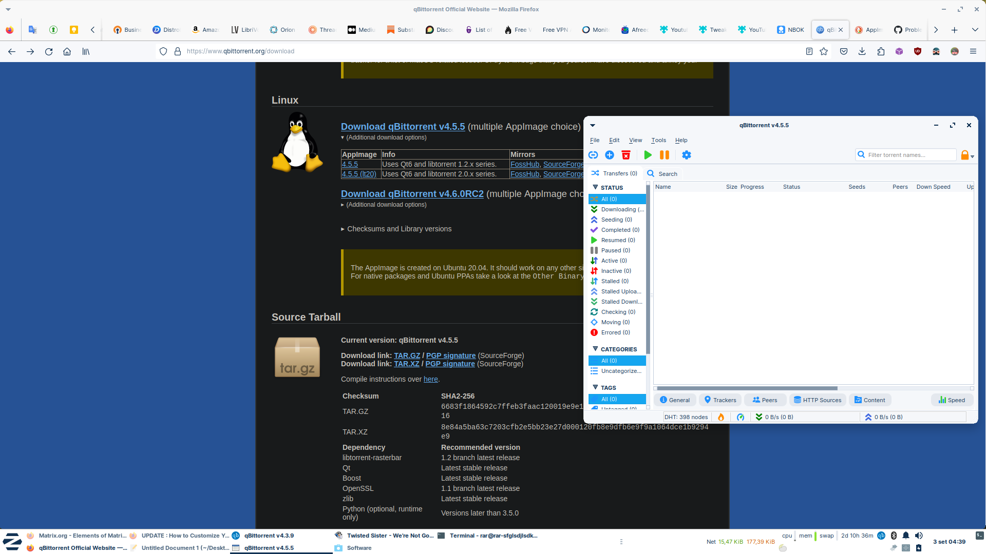 Problem to showing graphic correct on Qbitorrent 4.5.5 from dl.flathub.org · Issue #19554 ...