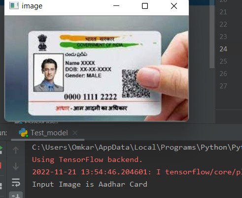 GitHub - Prathmesh-Deval/CNN-based-ID-Card-classifier: Using ...