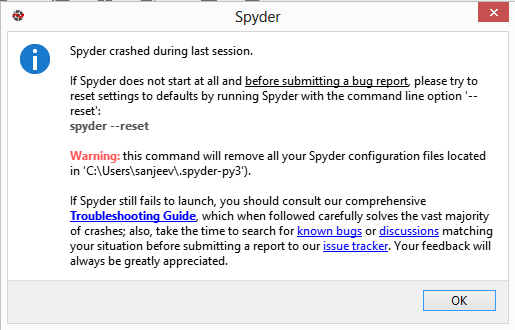 Spyder Kernel Isn T Starting · Issue 14233 · Spyder Ide Spyder · Github