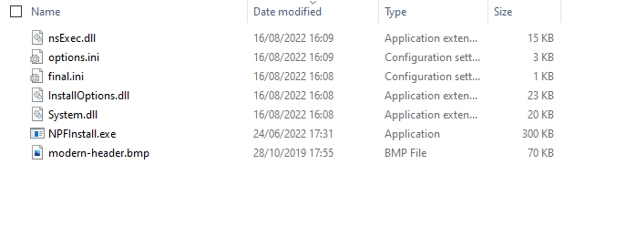 1.70 Installer hangs at "Extract: NPFInstall.exe" · Issue #624 · nmap ...