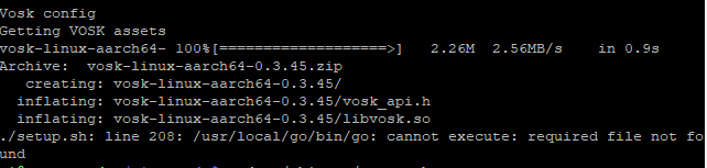 issue with continuing installation of wirepod on a raspberry pi. · Issue #215 · kercre123/wire ...