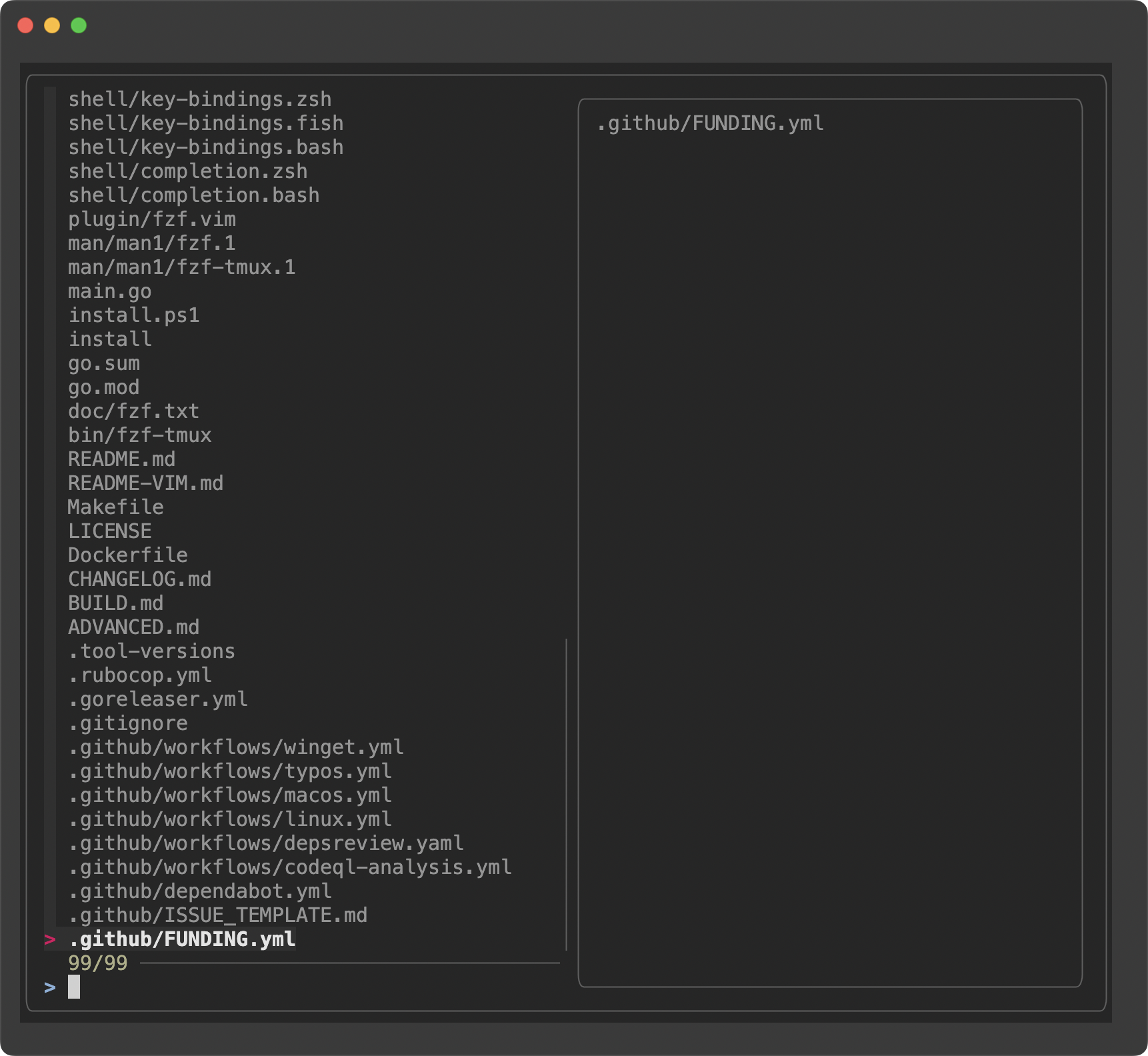 Preview window does not respect --color fg bg values · Issue #3283 · junegunn/fzf · GitHub