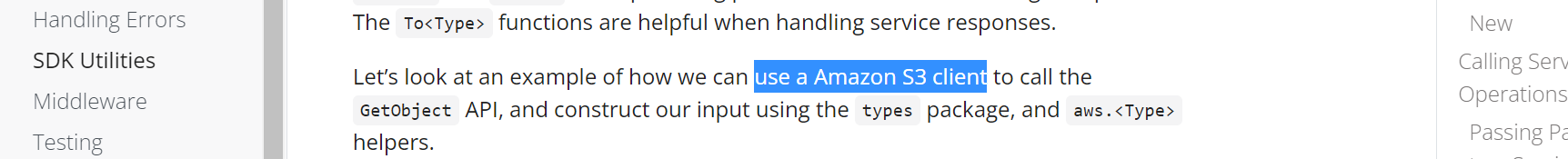 Typos `a Amazon S3 client` should be corrected · Issue #1877 · aws/aws-sdk-go-v2 · GitHub