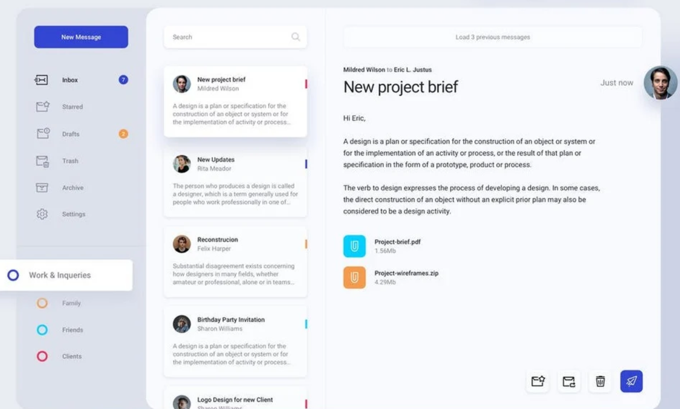 GitHub - mayur-ravindram/react-email-client: minimal email client with ...