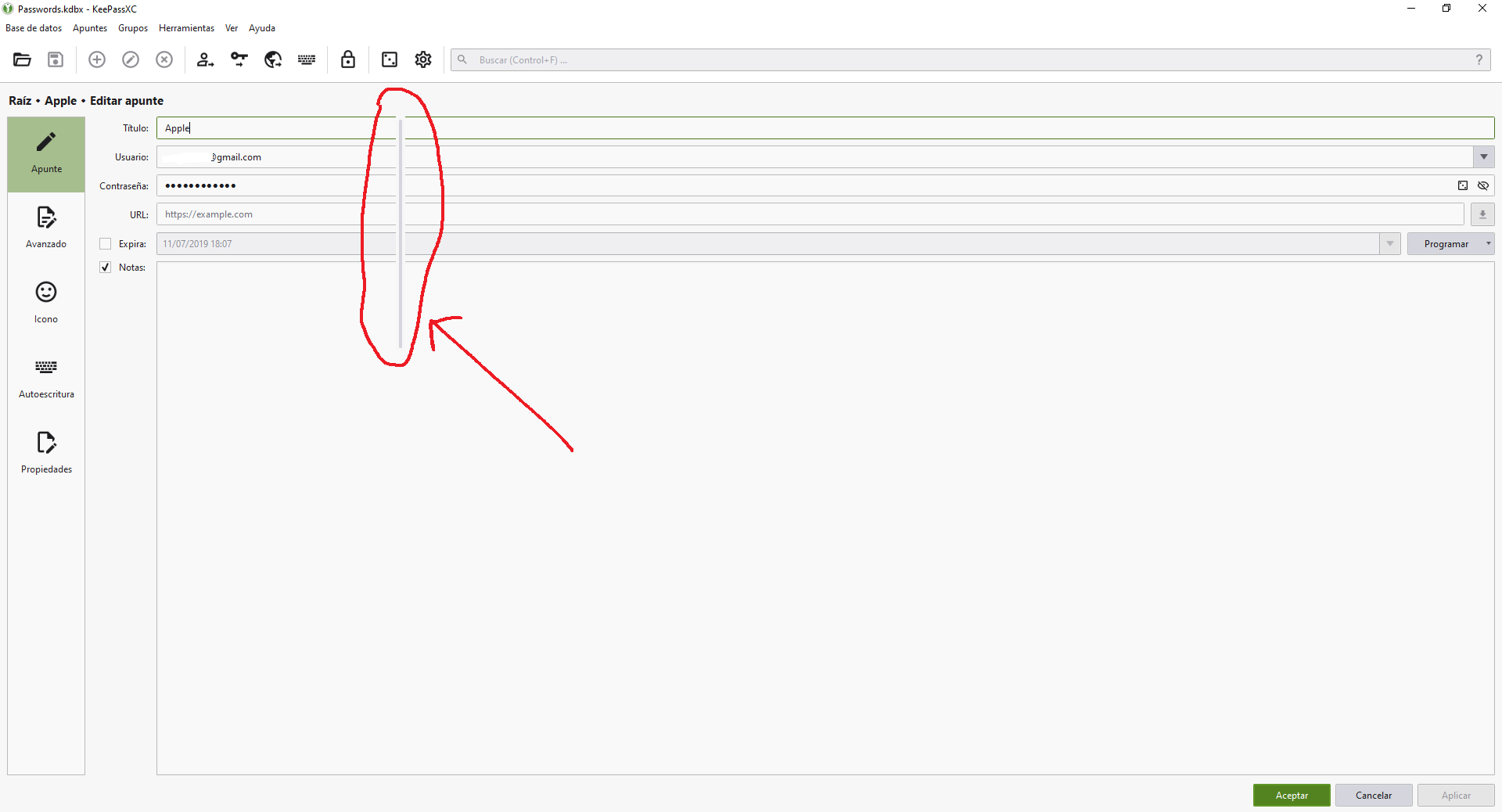 Problem When Opening An Entry · Issue 5324 · Keepassxrebootkeepassxc · Github 