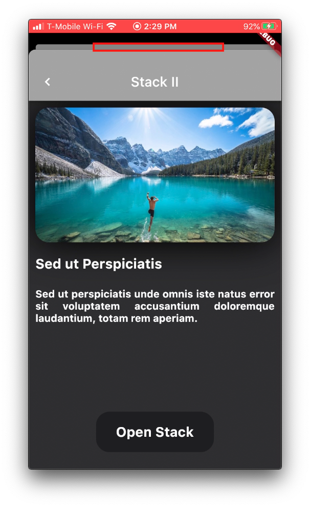 Tap on the top of the rear page for getting back leads app to a weird state. · Issue #3 ...