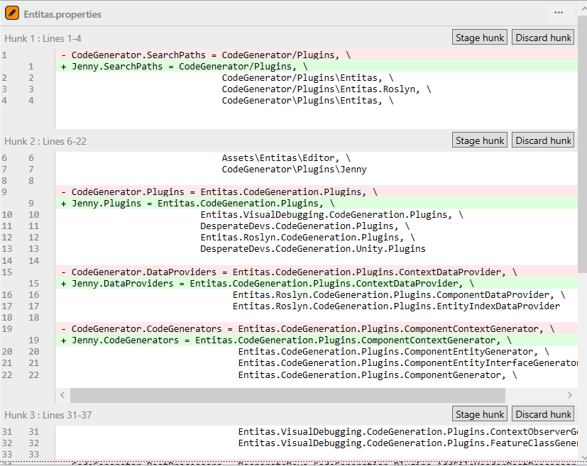 Entitas 0.47.7 Jenny failed to setup and gen code · Issue #561 · sschmid/Entitas · GitHub