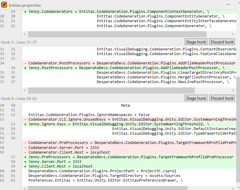 Entitas 0.47.7 Jenny failed to setup and gen code · Issue #561 · sschmid/Entitas · GitHub