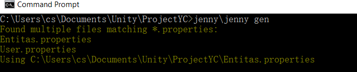 Entitas 0.47.7 Jenny failed to setup and gen code · Issue #561 · sschmid/Entitas · GitHub