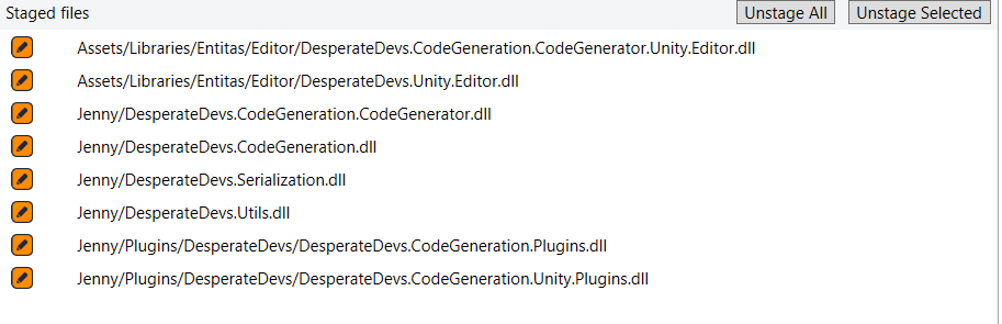 Entitas 0.47.7 Jenny failed to setup and gen code · Issue #561 · sschmid/Entitas · GitHub