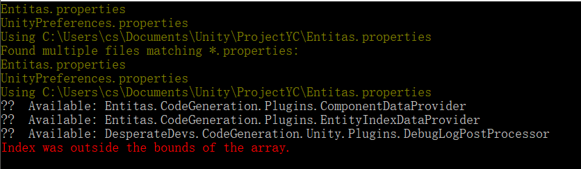 [Entitas 1.4] Collection was modified; enumeration operation may not execute. · Issue #628 ...