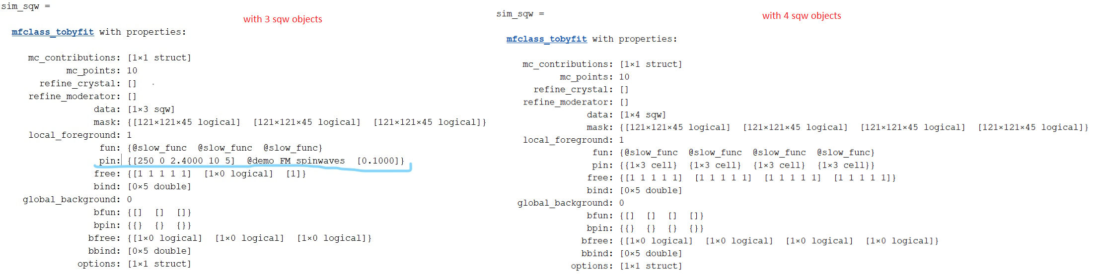 Bug when passing 3 sqw objects to tobyfit() · Issue #856 · pace-neutrons/Horace · GitHub