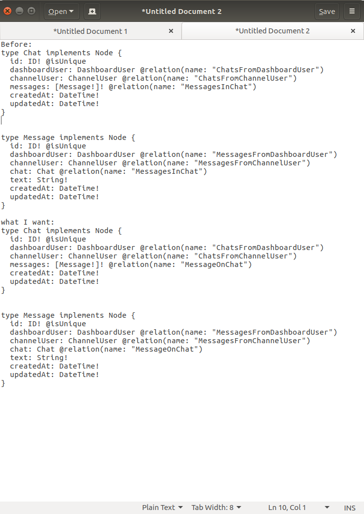 specific schema changes are not registered using "apply changes" · Issue #425 · prisma/prisma1 ...