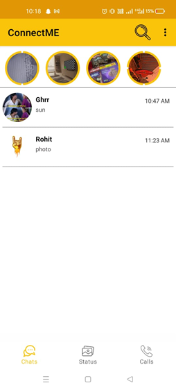 GitHub - amanhasank/ConnectME: ConnectME is an Android application that ...