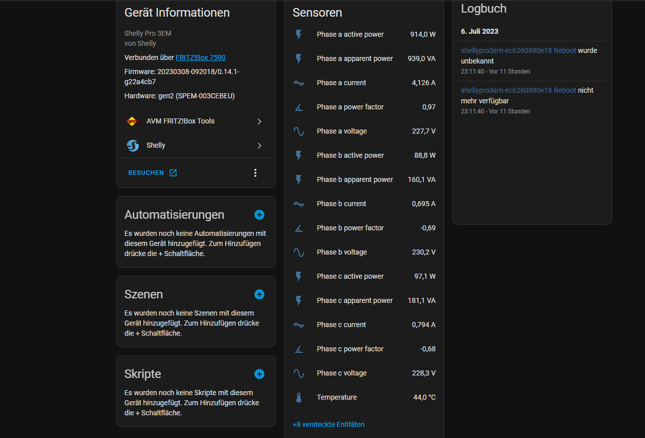 Shelly PRO 3EM Total Power · Issue #96059 · home-assistant/core · GitHub
