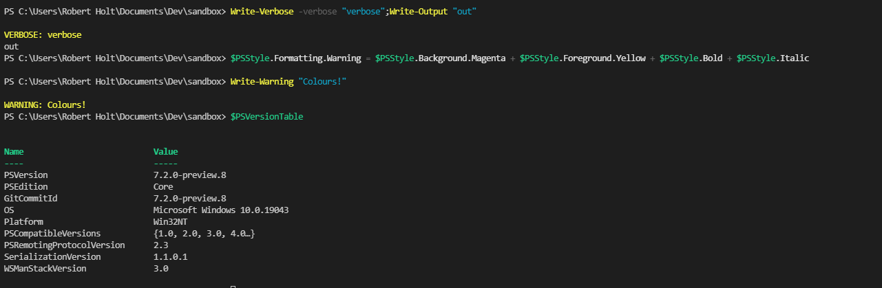 Psstyle Cause Issues In The Powershell Console · Issue 14435 8846