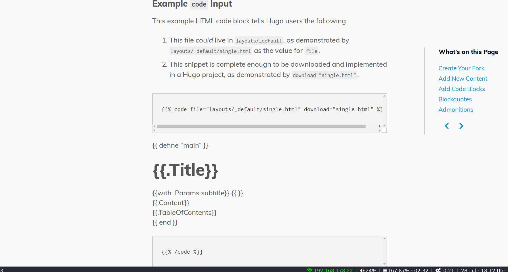 Contribute to documentation page looks broken · Issue #108 · gohugoio/hugoDocs · GitHub