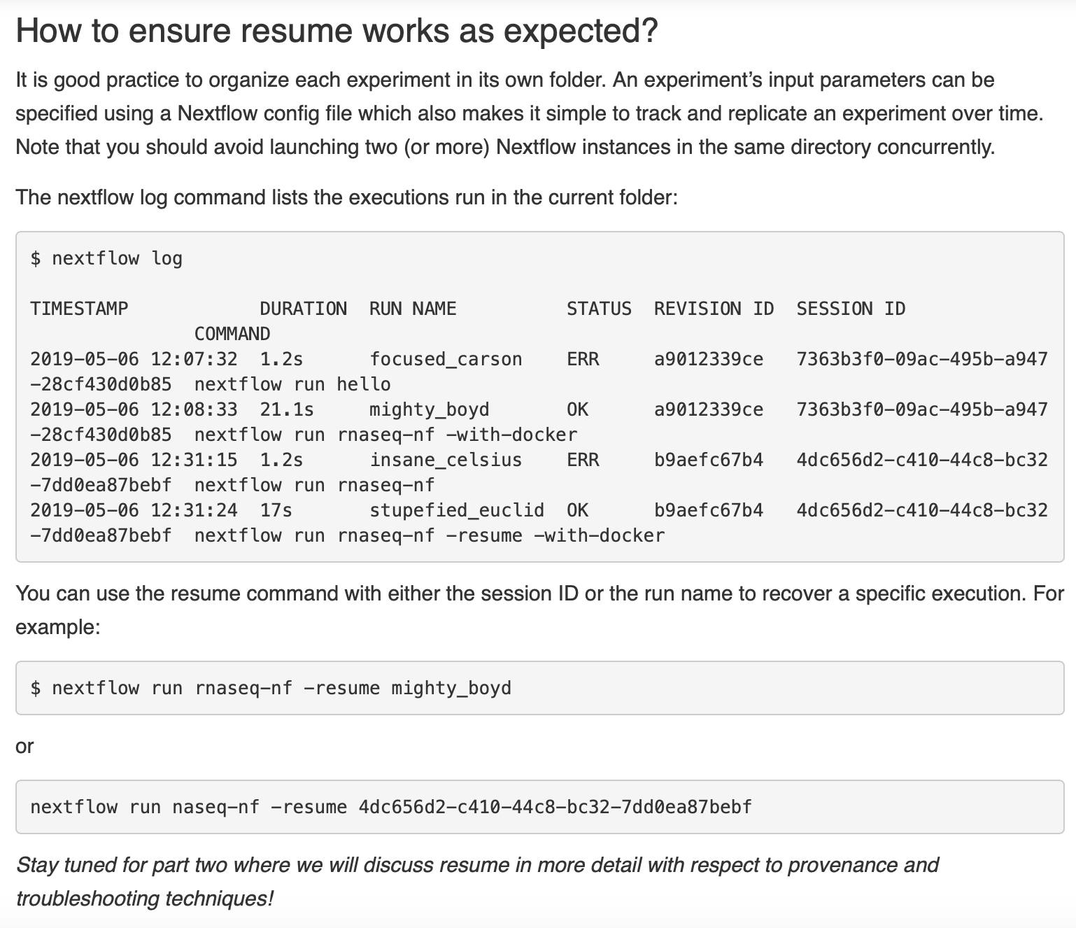 How to use "-resume" when running jobs as batch · Issue #122 · labsyspharm/mcmicro · GitHub