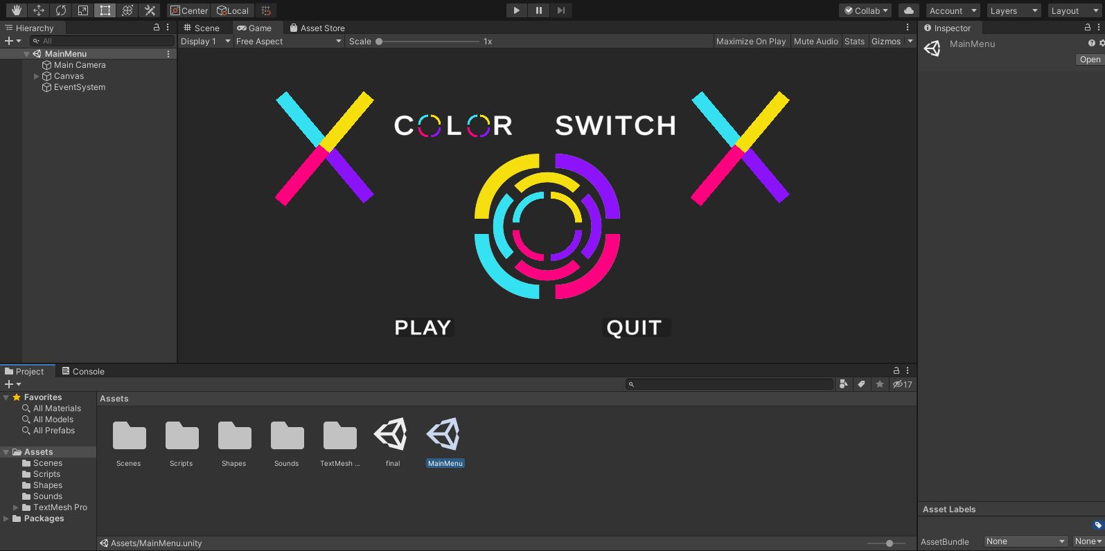 GitHub - ShoaibYousuf/Color-Switch-Clone: Replica of an Android game ...