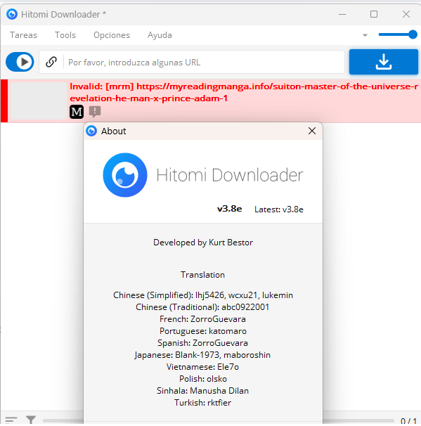 Hitomi troubles with myreadingmanga · Issue #6388 · KurtBestor/Hitomi-Downloader · GitHub