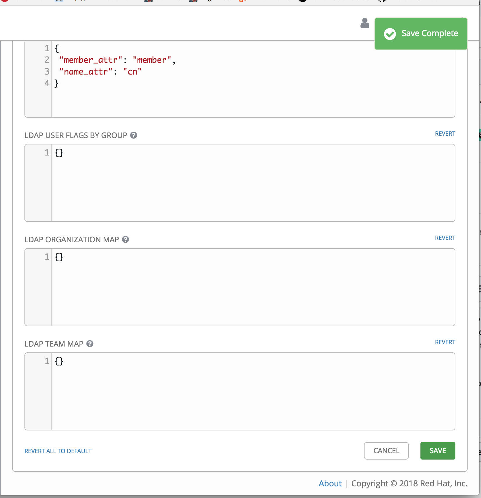 LDAP Settings won't save · Issue #1914 · ansible/awx · GitHub