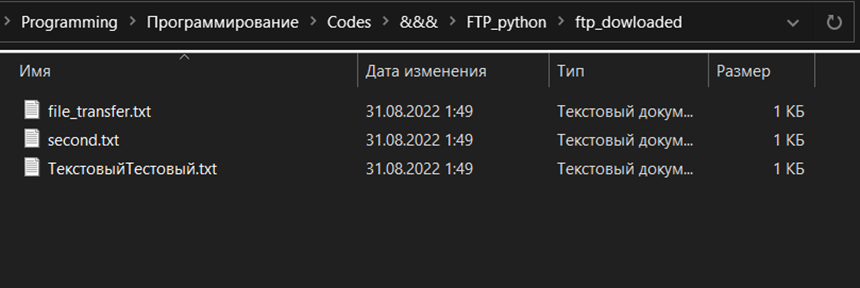 GitHub - rusanoph/FTPClient: Develop functionality to work with FTP protocol using Python