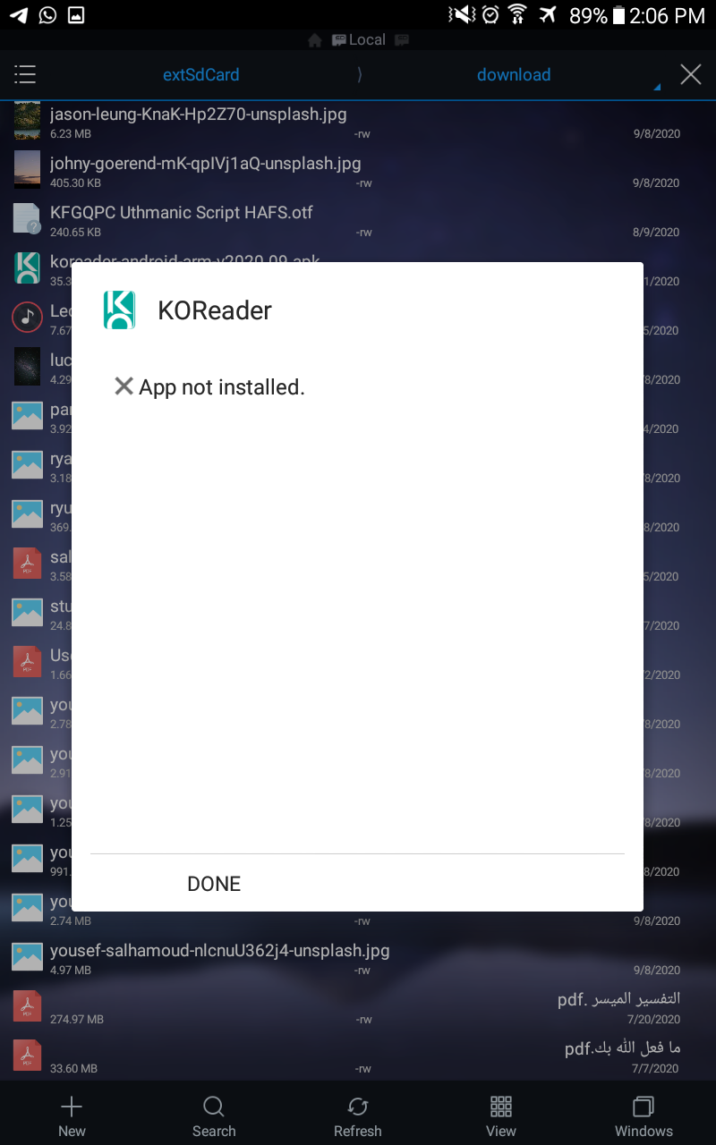 Couldn't install koreader last version · Issue #6698 · koreader/koreader · GitHub