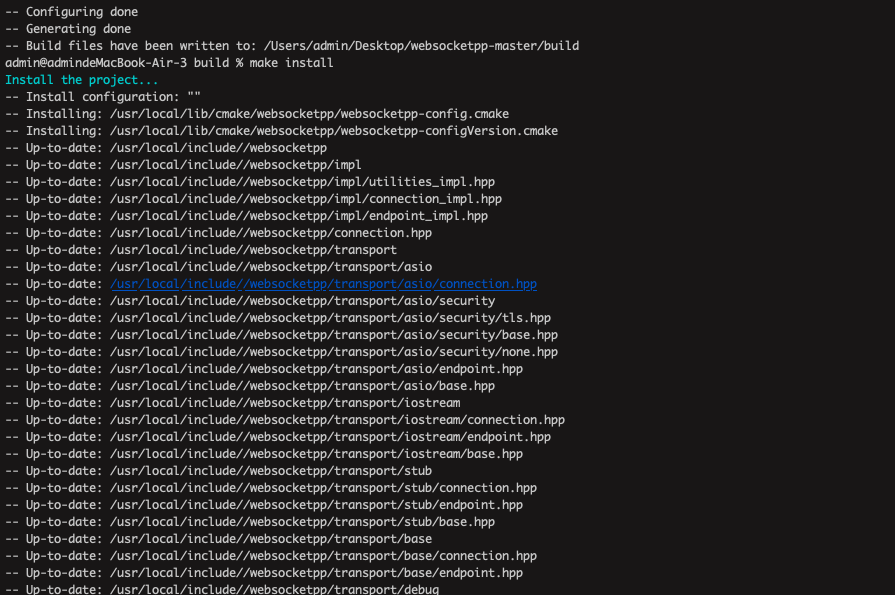where is the lib after we build this project? · Issue #856 · zaphoyd/websocketpp · GitHub