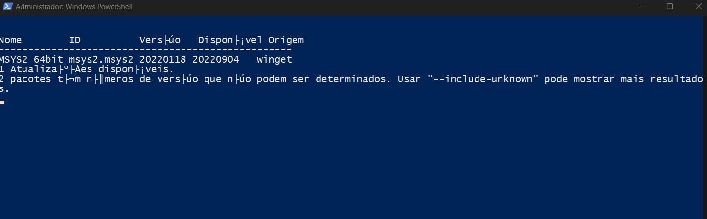 "Upgrade Installs" doesn't update MSYS2 · Issue #331 · ChrisTitusTech/winutil · GitHub
