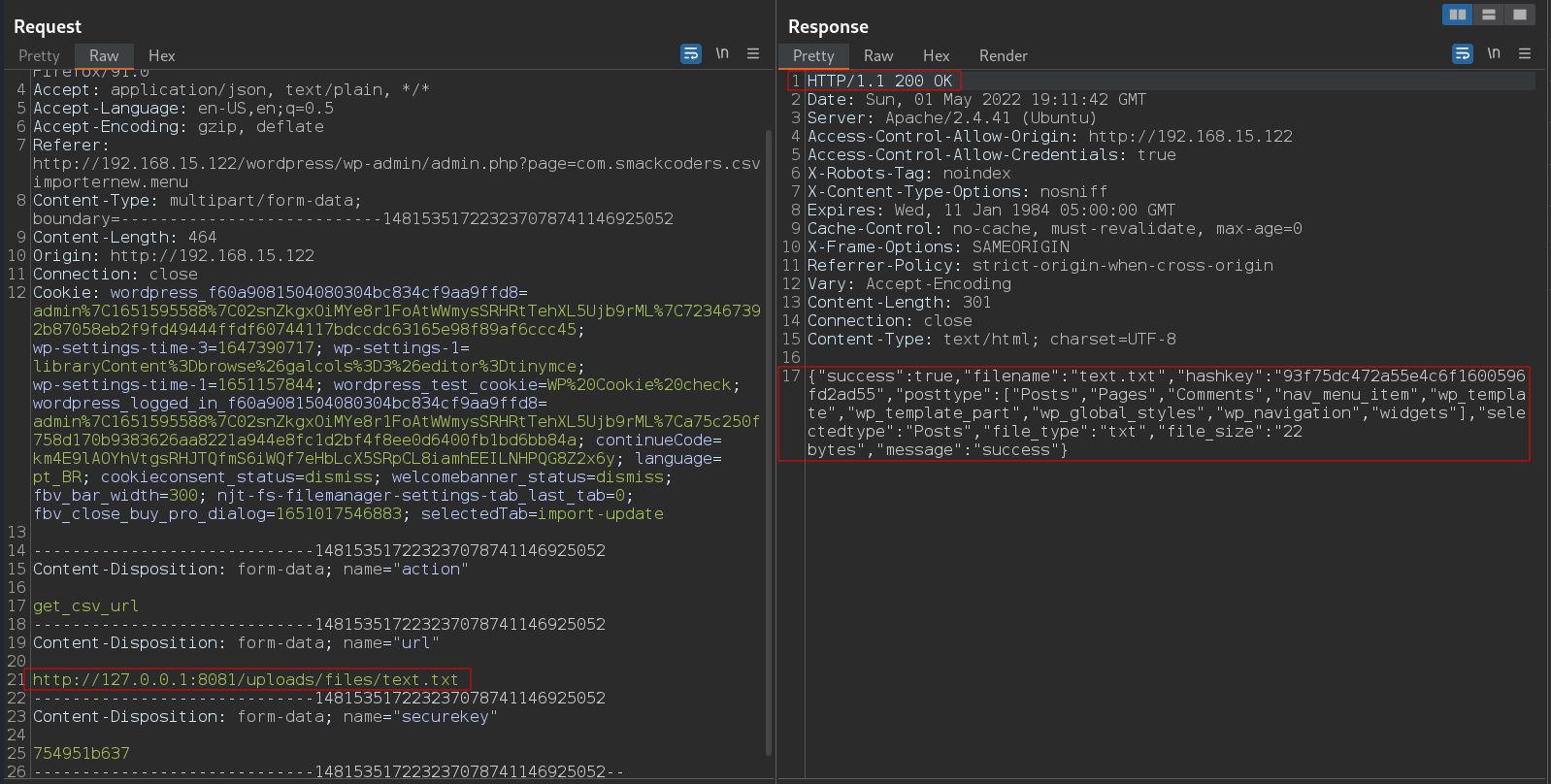 GitHub - iBLISSLabs/Blind-Server-Side-Request-Forgery-SSRF-in-WP-Ultimate-CSV-Importer
