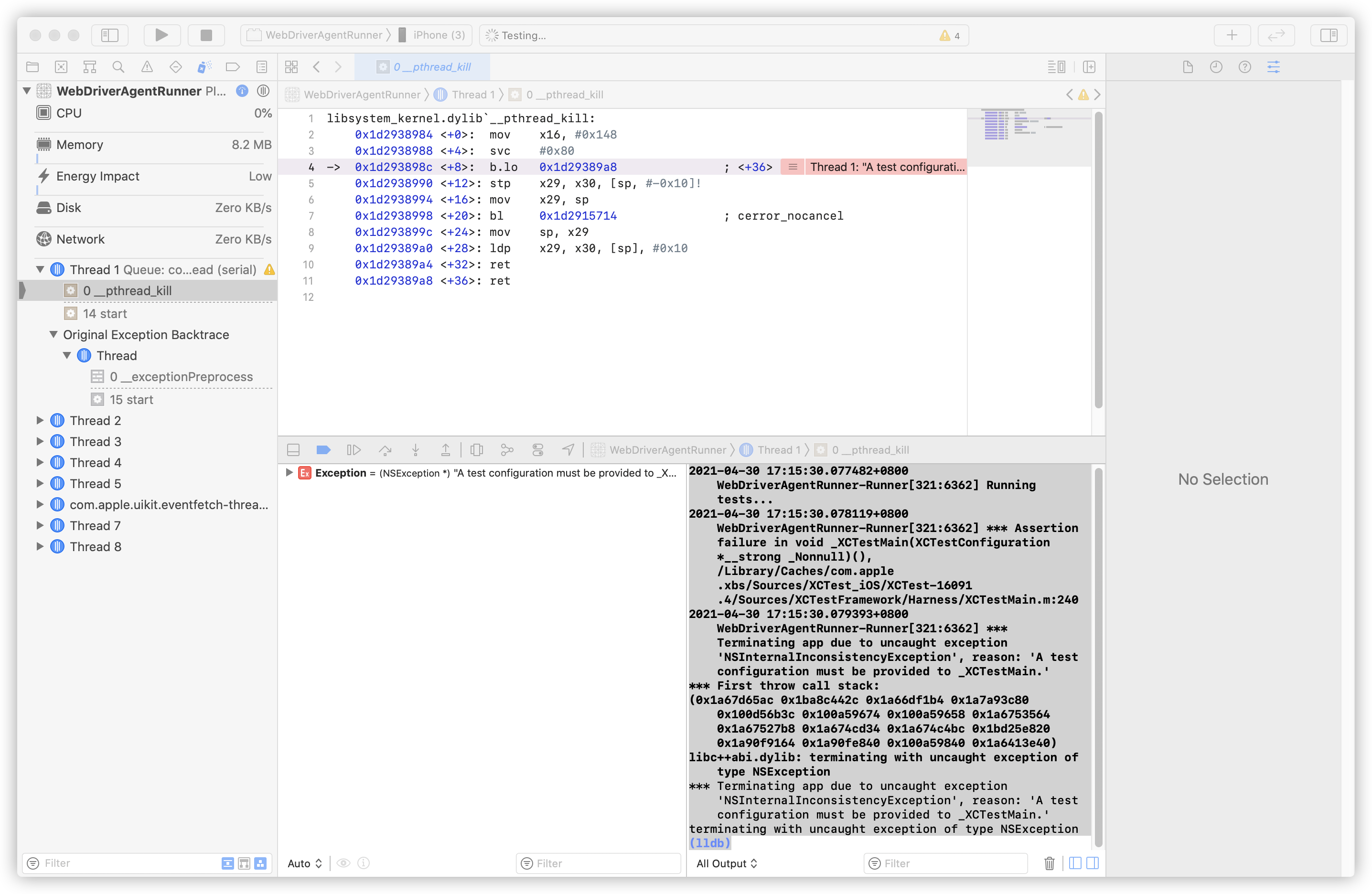 WebDriverAgent.xcodeproj build failed · Issue #15312 · appium/appium · GitHub