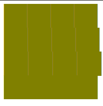 Ahem font characters render with vertical lines (leading/trailing ...