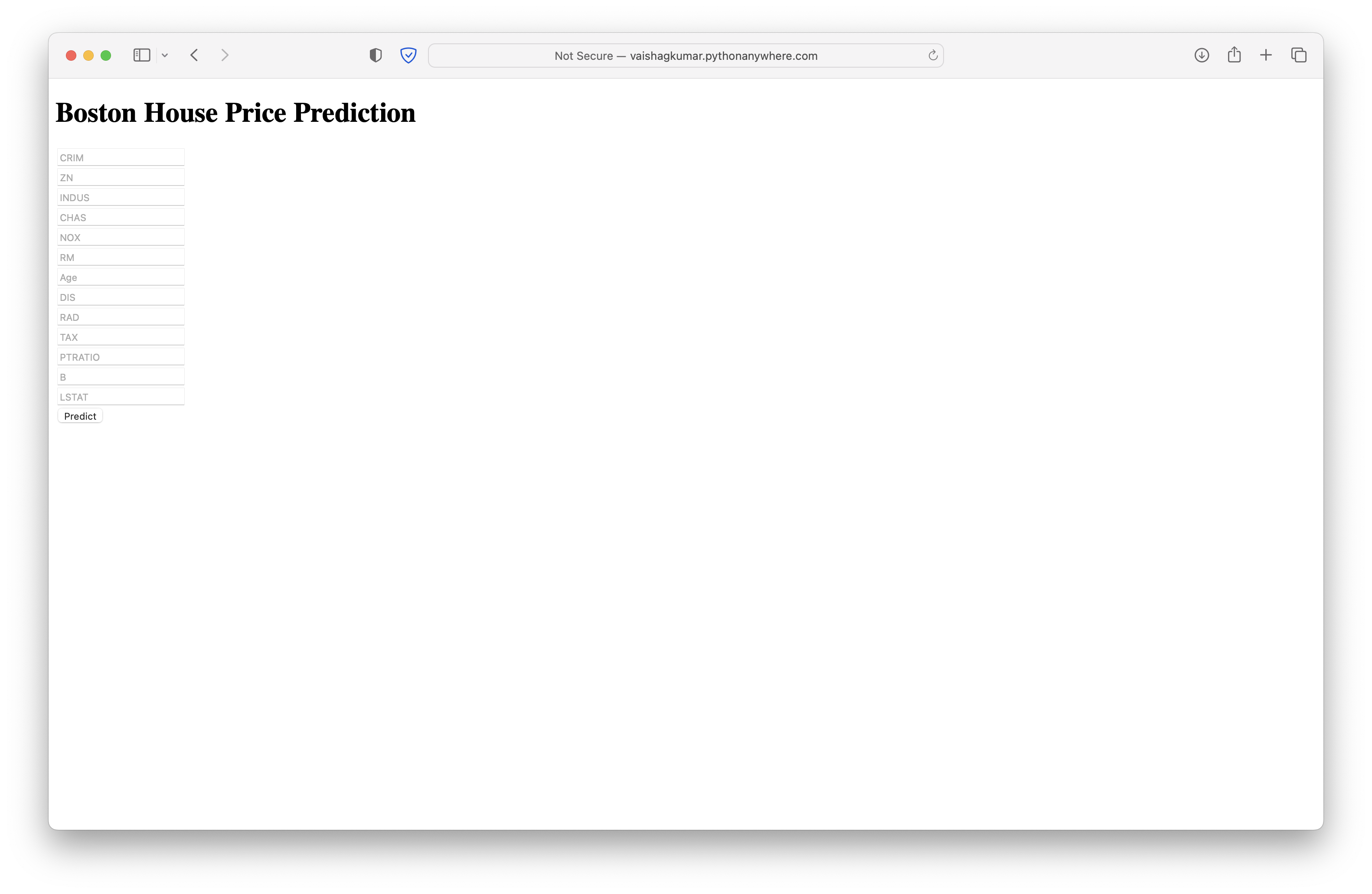 GitHub - Vaishakgkumar/Boston-House-Pred