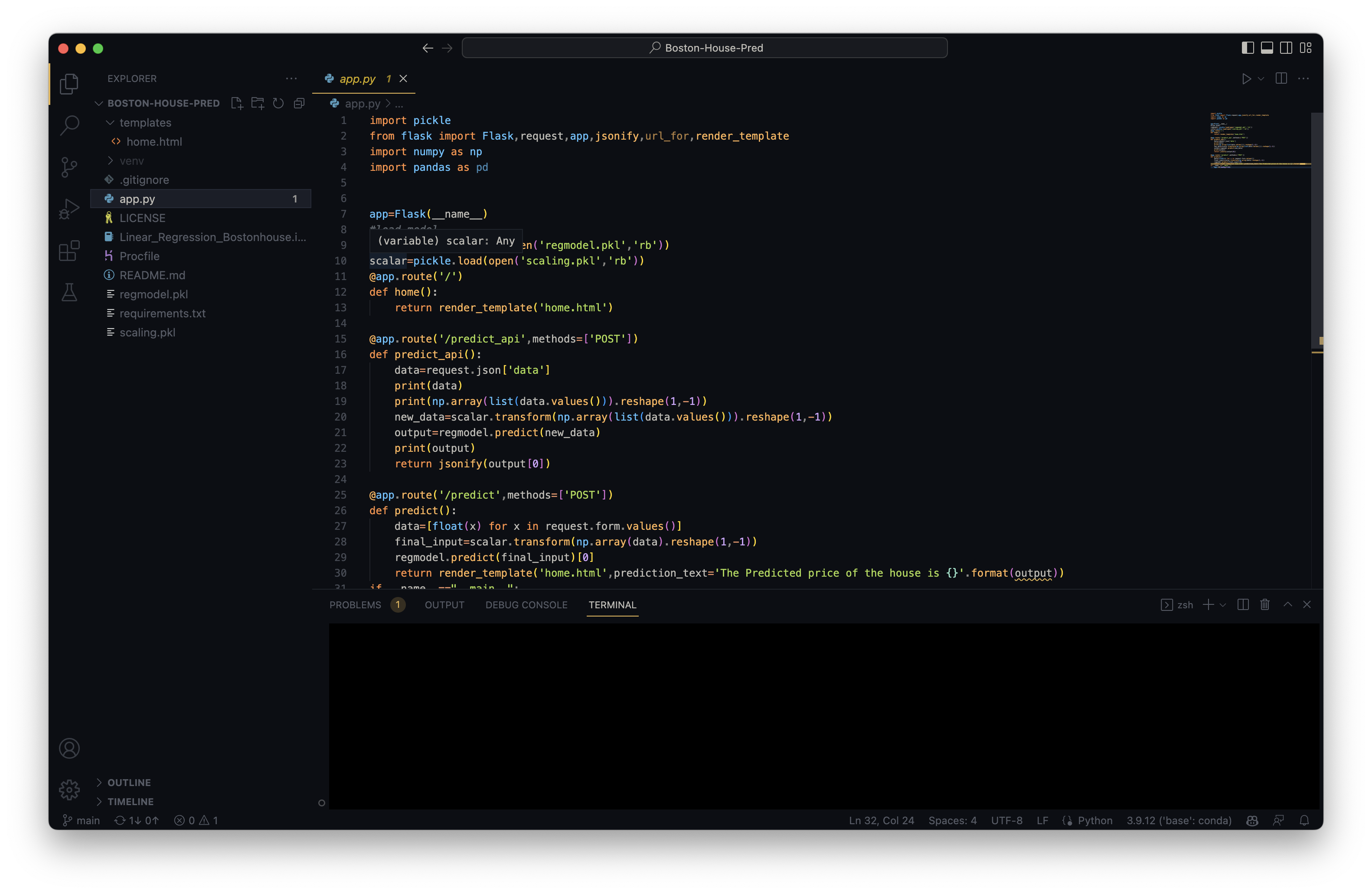GitHub - Vaishakgkumar/Boston-House-Pred