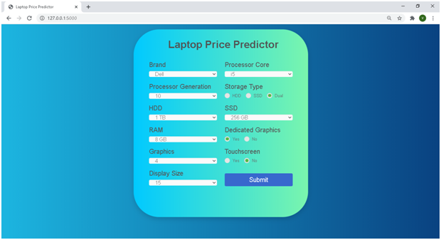 GitHub - Vikesh-04/Laptop_Price_Predictor: Flask application to predict ...