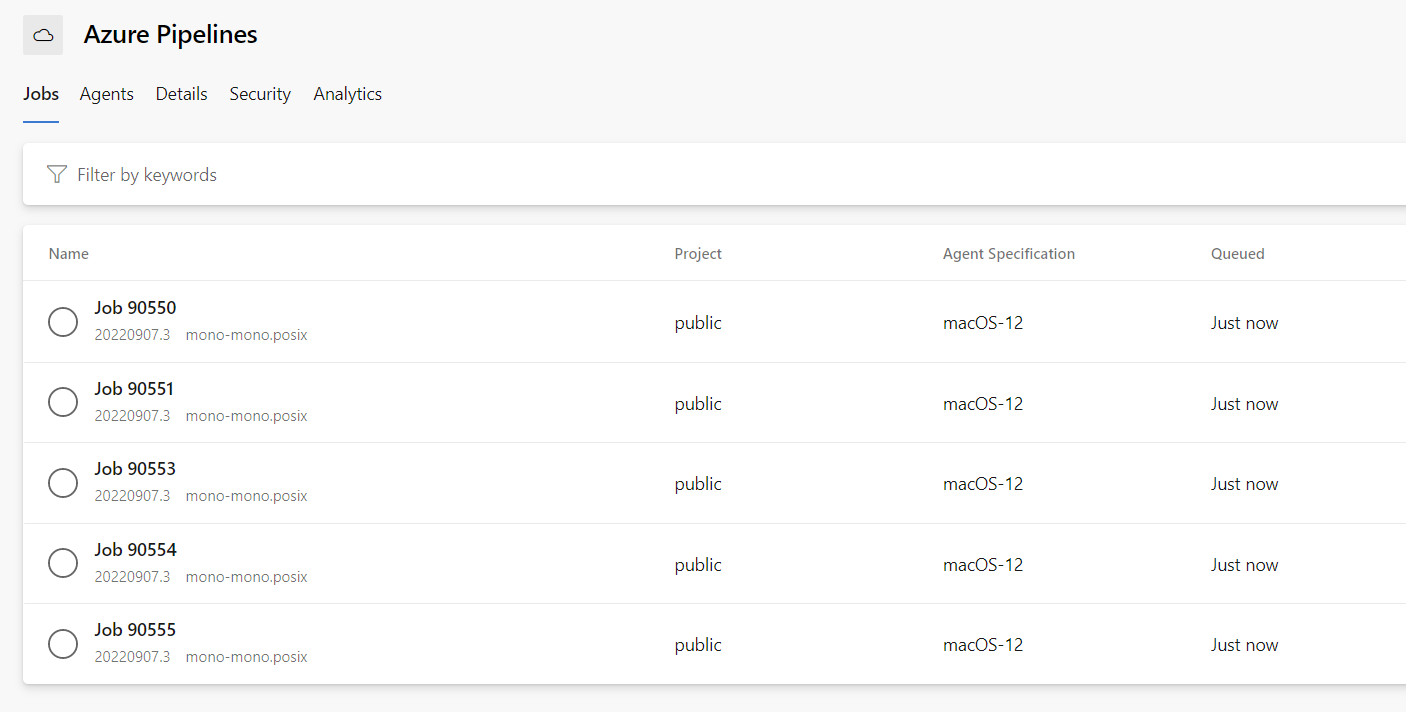 New Public Azdo Fails All Jobs With `macos 12` Hosted Agents · Issue 10756 · Dotnetarcade · Github 8648