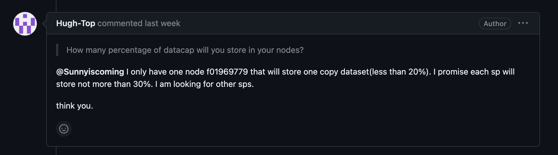 [DataCap Removal Proposal] Abusive Behaviour Detected on ...