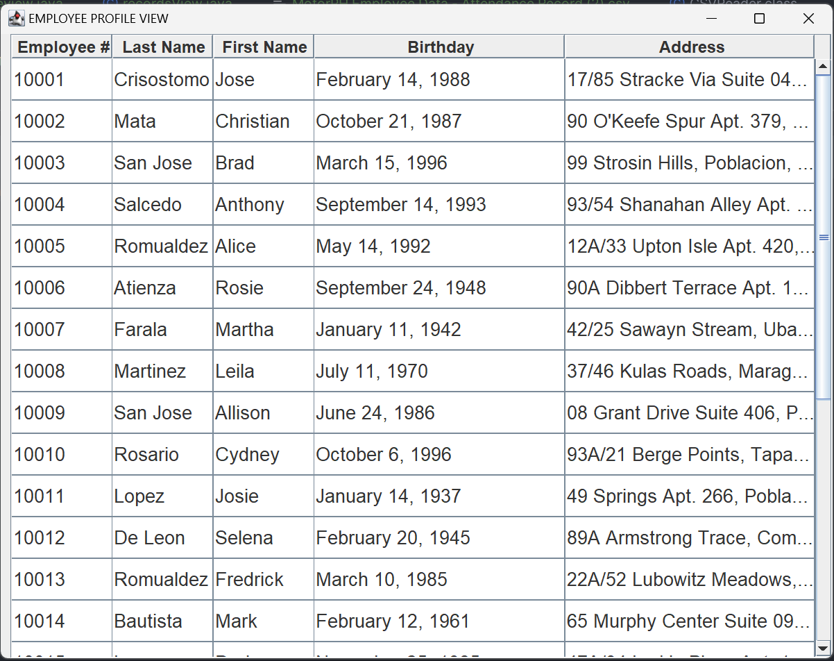GitHub - abesar/HOMEWORK-4-MotorPH-Employee-Application-Records-View