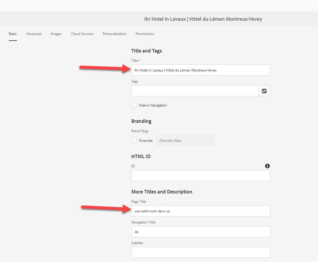 Page properties "pageTitle" not working · Issue #2269 · adobe/aem-core-wcm-components · GitHub