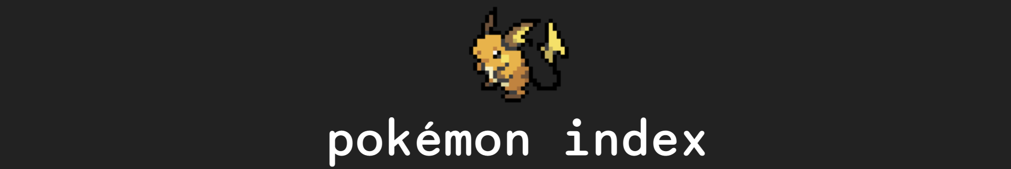 GitHub - solveigua/pokemon: personal project. simple website for comparing pokemon types.