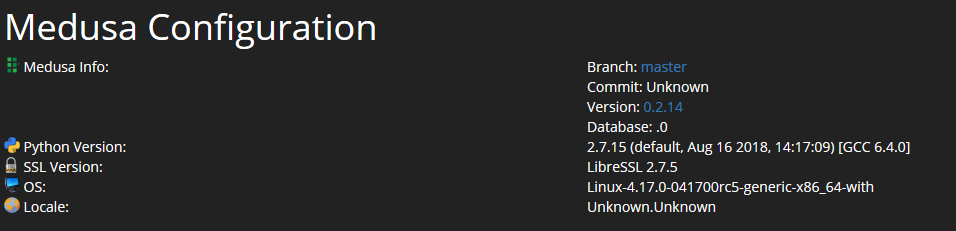 Develop branch docker · Issue #6258 · pymedusa/Medusa · GitHub